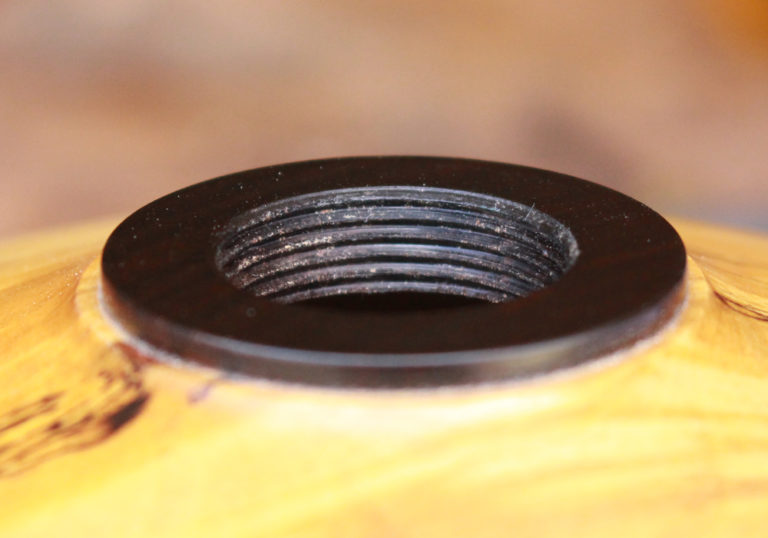 Cutting Wood Threads on a Lathe by Hand - Van Duyn Woodwork